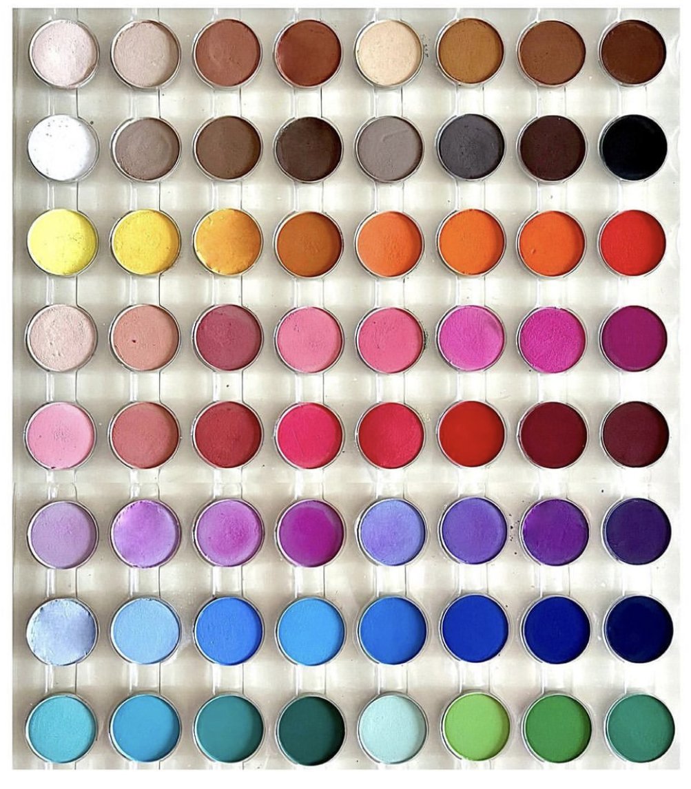 Private Label 64 Shades Matte Eyeshadow Sample Kit AQ Gimel Private Label 64 Shades Matte Eyeshadow Sample Kit AQ Gimel